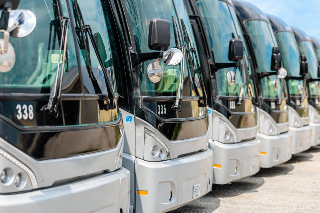 Modern Motorcoach Fleet | Abbott Bus Lines
